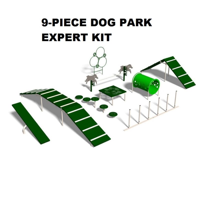 Expert Agility Dog Park Kit - BarkPark - ParkWarehouse.com