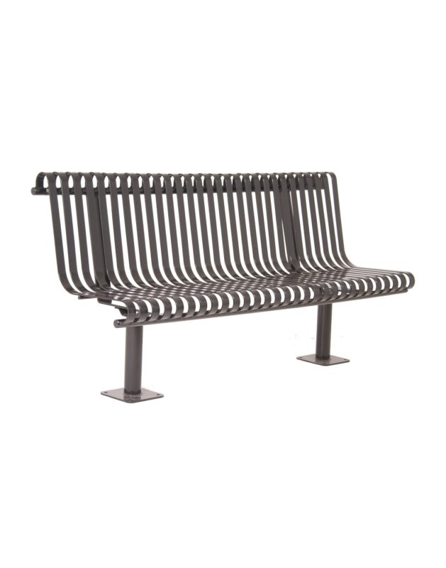 6 ft - Kensington Series Bench - Slat - Premium Collection - Park Warehouse