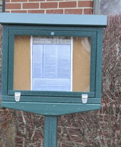 Message Centers - Outdoor Bulletin Boards - Park Warehouse