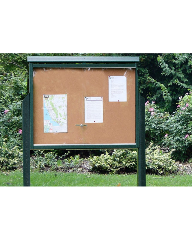 Recycled Plastic Message Center – Large - Park Warehouse