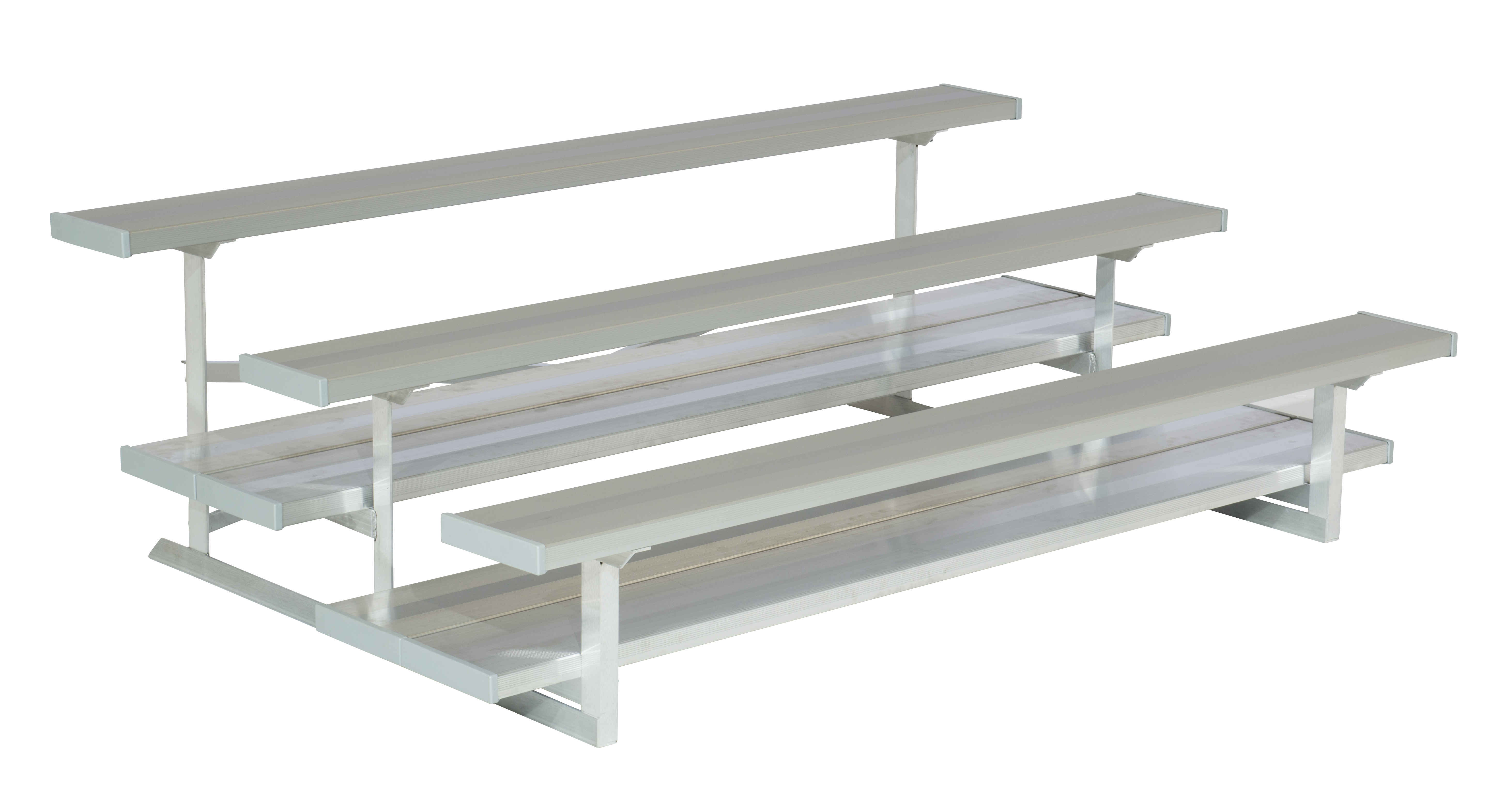 3 Row Bleacher - Aluminum Frames - Park Warehouse