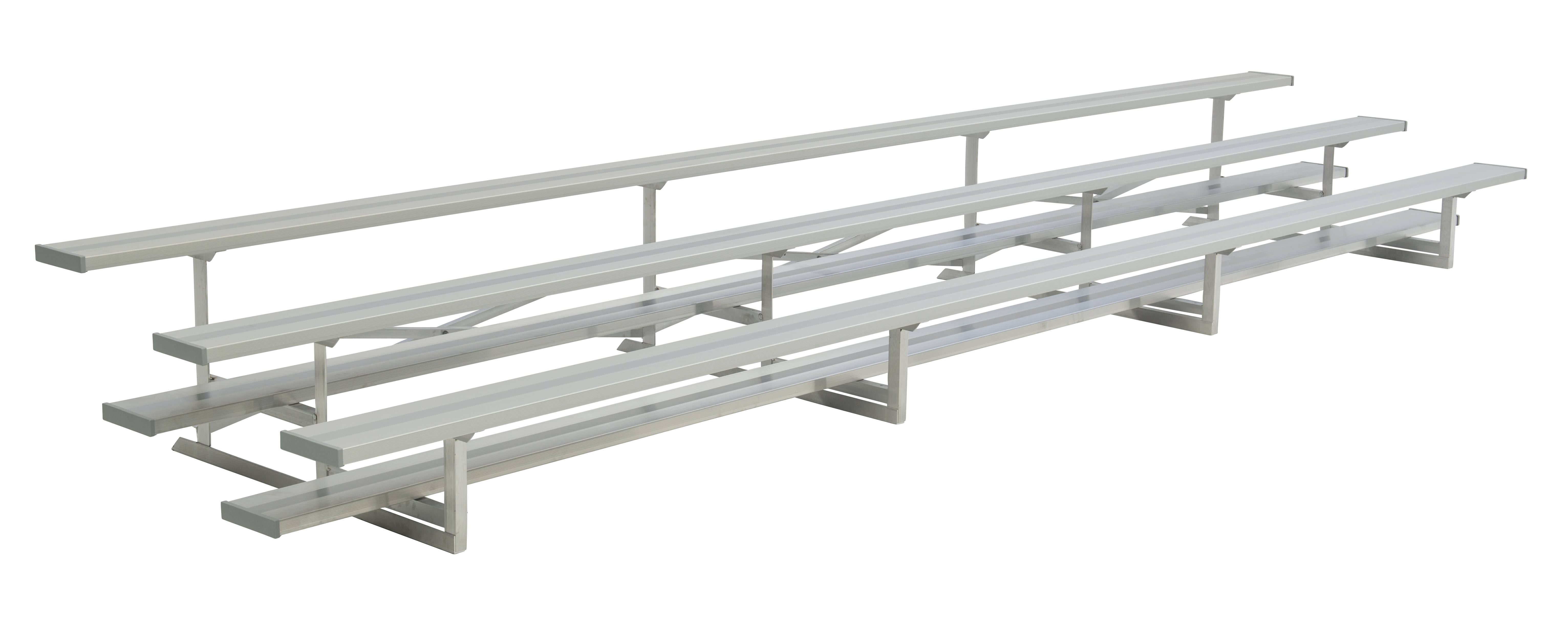 3 Row Bleacher - Aluminum Frames - Park Warehouse
