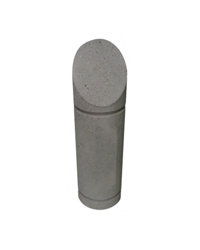 Concrete Bollard With Beveled Top - 12" dia x 42" - Park Warehouse