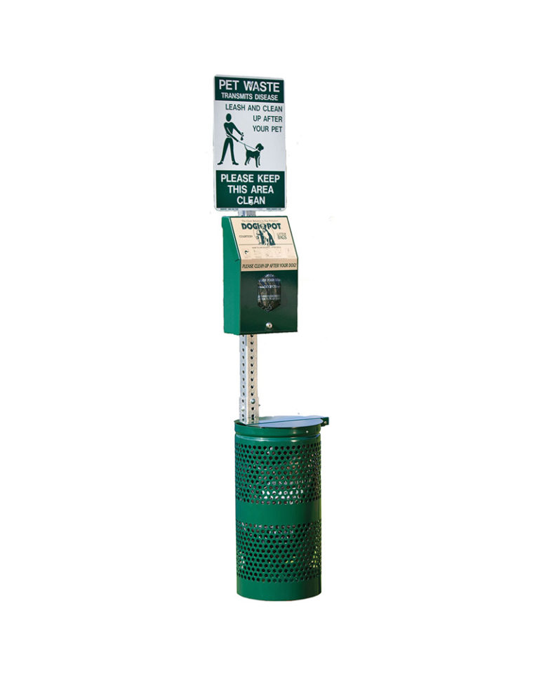 Dog Park Pet Clean Up Waste Station - DOGIPOT - Park Warehouse