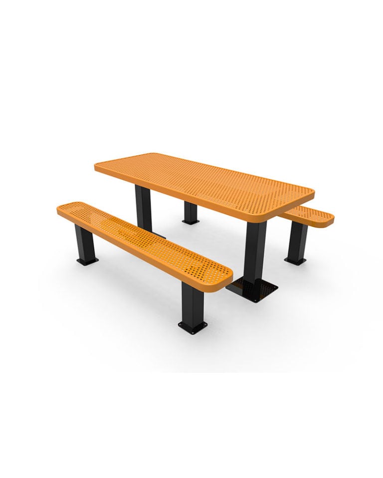 Rectangular Independent Picnic Table - ParkTastic - Park Warehouse