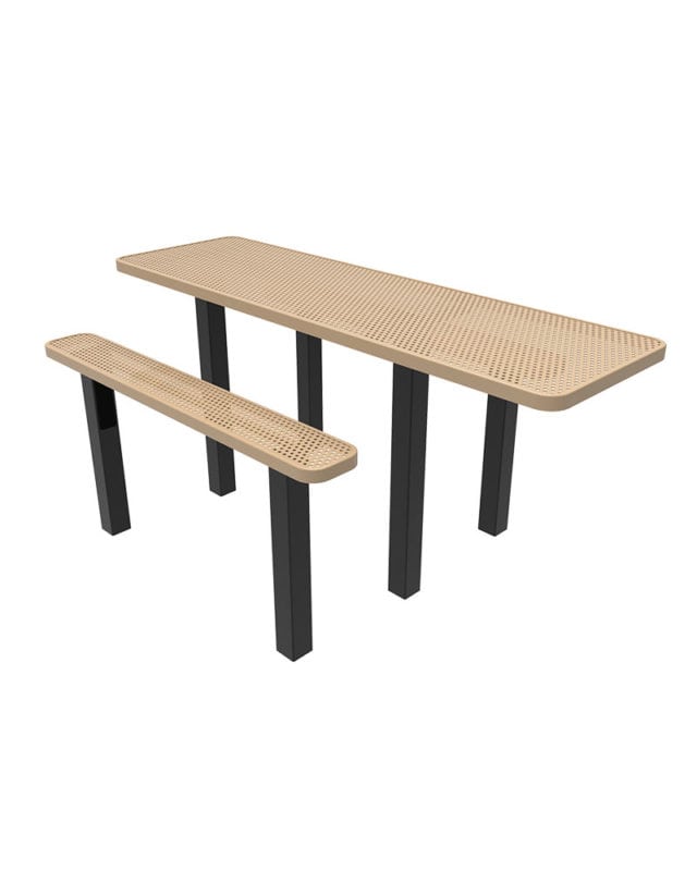 Rectangular Independent Picnic Table - ParkTastic - Park Warehouse