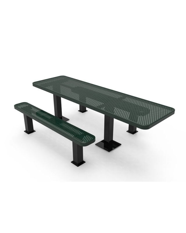 Rectangular Independent Picnic Table - ParkTastic - Park Warehouse