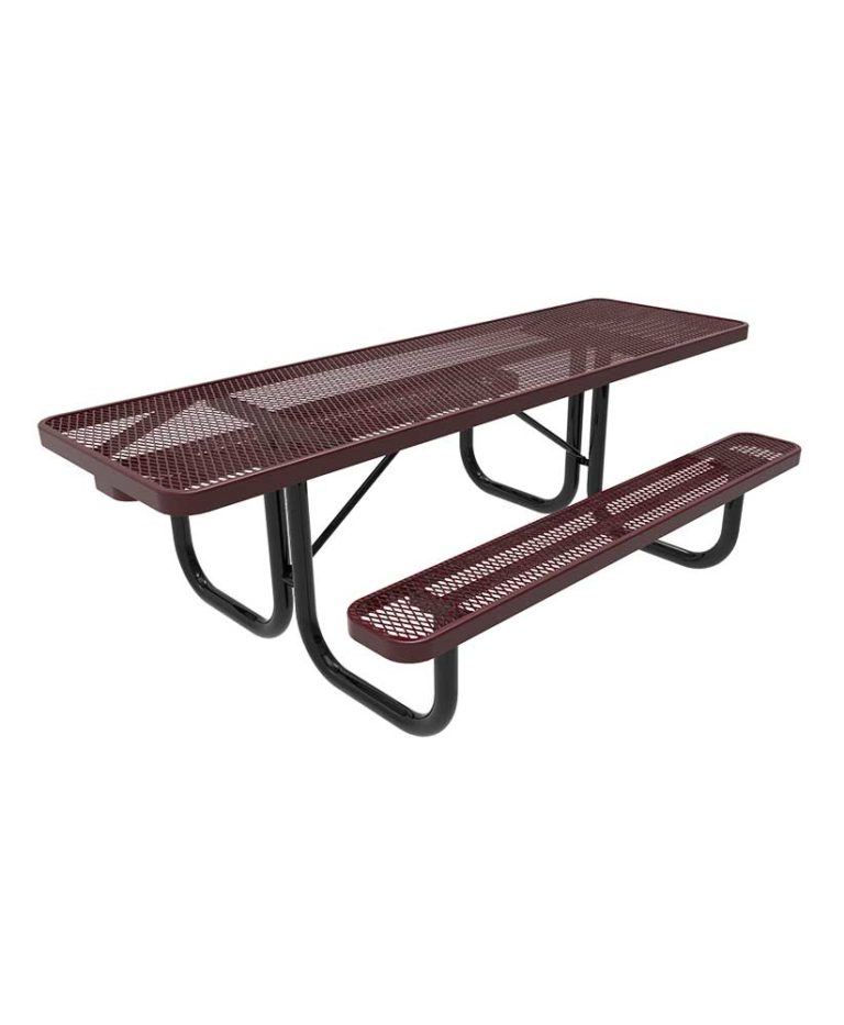 Rectangular Portable Picnic Table - ParkTastic - Park Warehouse
