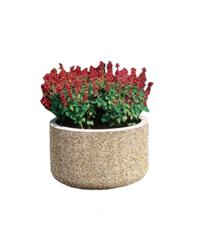 Treasure - Round - Concrete - Planter - Park Warehouse