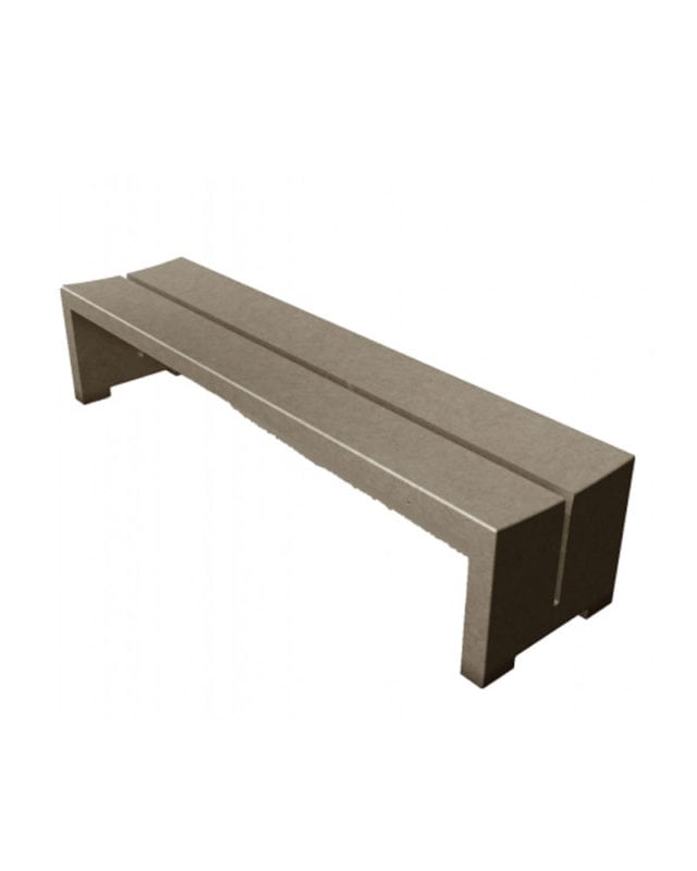 Skill - Rectangular - Concrete - Bench - (Designer Series) - Park Warehouse