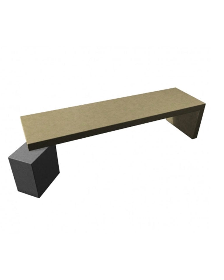 Adroit - Floating - Rectangular - Concrete - Bench - (Designer Series ...
