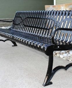 Metal Benches - Steel Benches - Metal Coated Benches - Park Warehouse