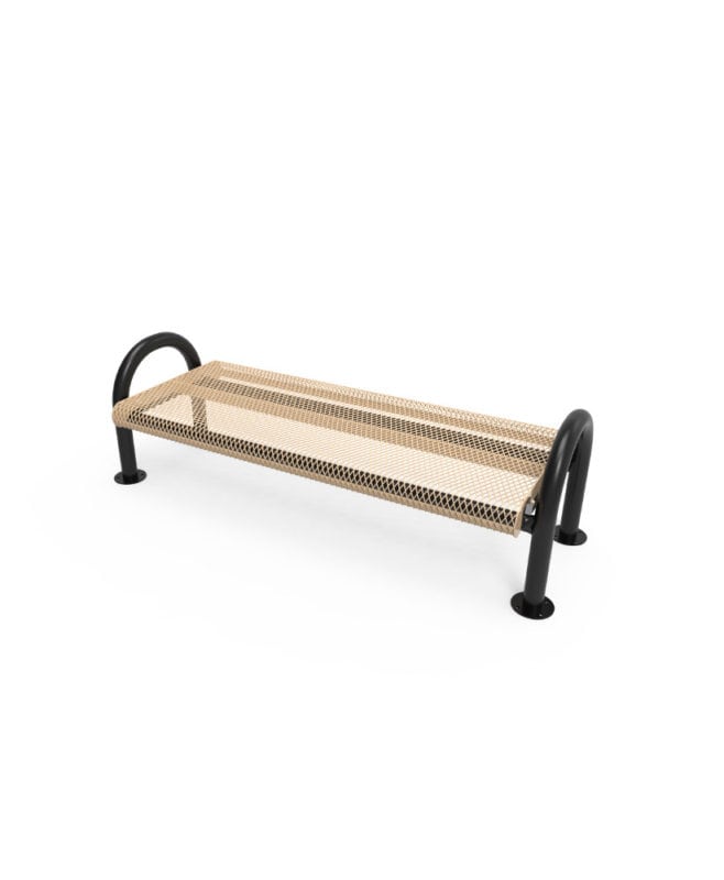 Modern Backless Bench - ParkTastic - Park Warehouse
