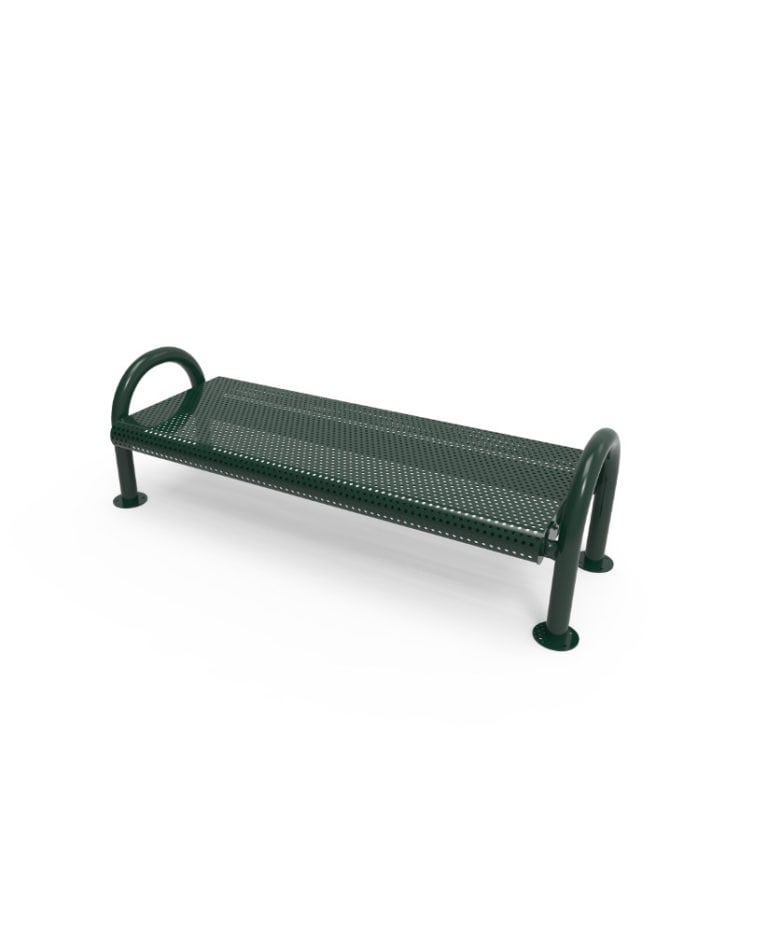Modern Backless Bench - ParkTastic - Park Warehouse