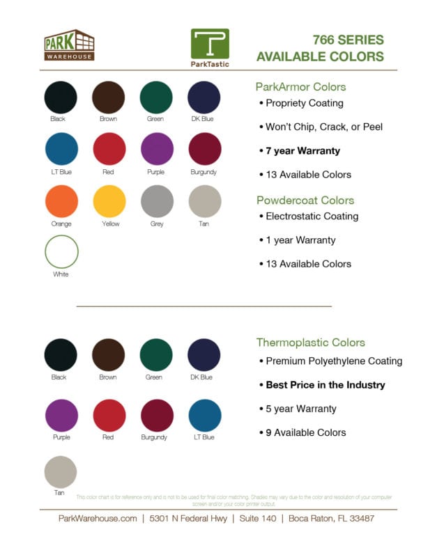 Rolled Steel Strap Bench with Cast Aluminum Ends - ParkTastic - Park ...