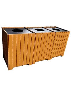 Multi Recycling Centers - Modular Recycling Bins - Park Warehouse