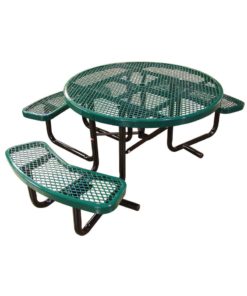 Metal Picnic Tables - Steel Picnic Tables - Coated Metal Picnic Tables ...