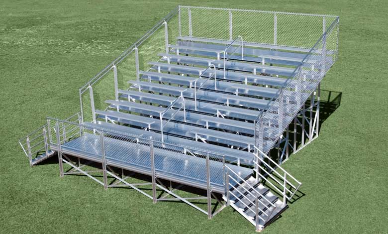 Aluminum Bleachers - Portable Bleachers - Park Warehouse
