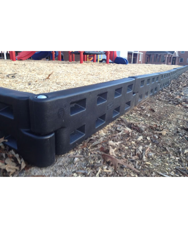 12in - Playground Border - With Spike - Recycled Materials - Park Warehouse