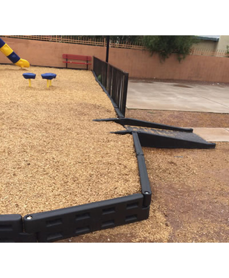 8in - Playground Border - With Spike - Recycled Materials - Park Warehouse