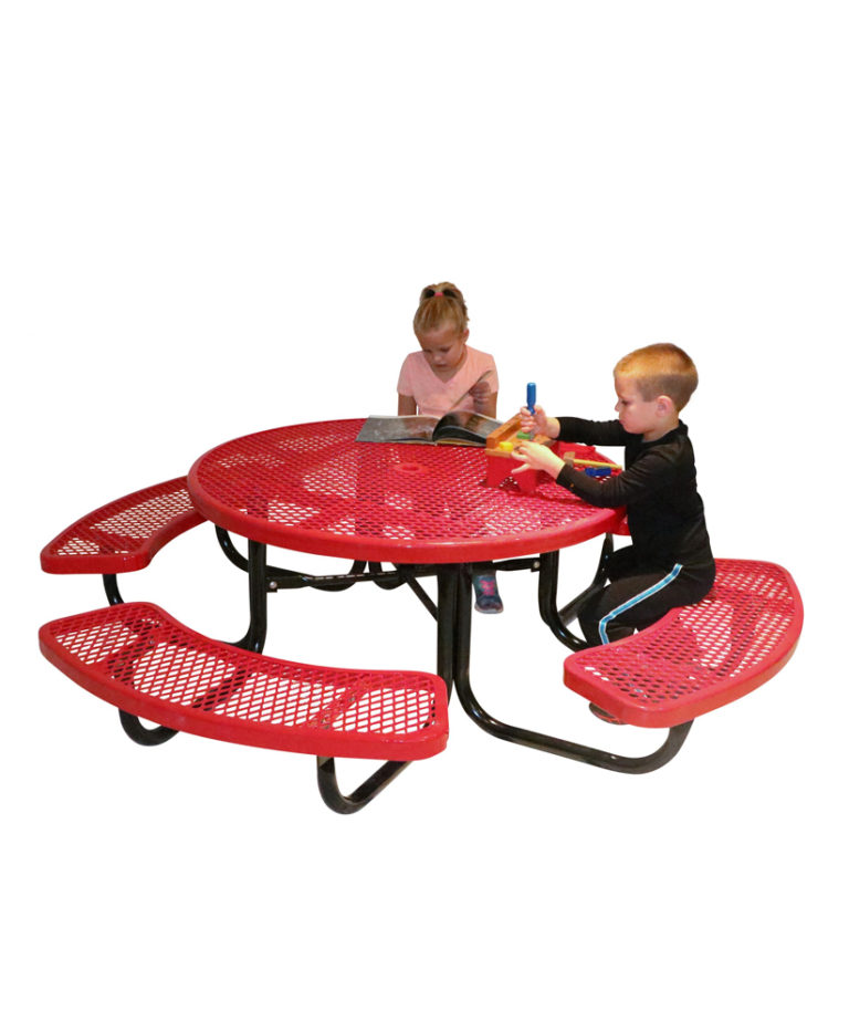 Preschool Picnic Table - Round - Park Warehouse