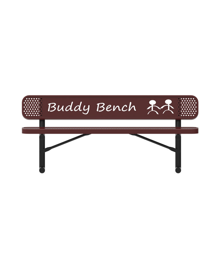 Steel Series - Buddy Bench - ParkTastic - Park Warehouse