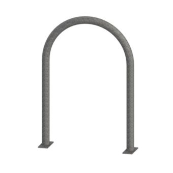Radius Bike Rack - Galvanized - Park Warehouse