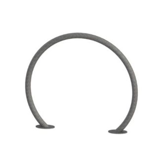 Sunrise Bike Rack - Galvanized - Park Warehouse