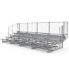 5 Row Aluminum Bleachers - Baseline Series - Park Warehouse