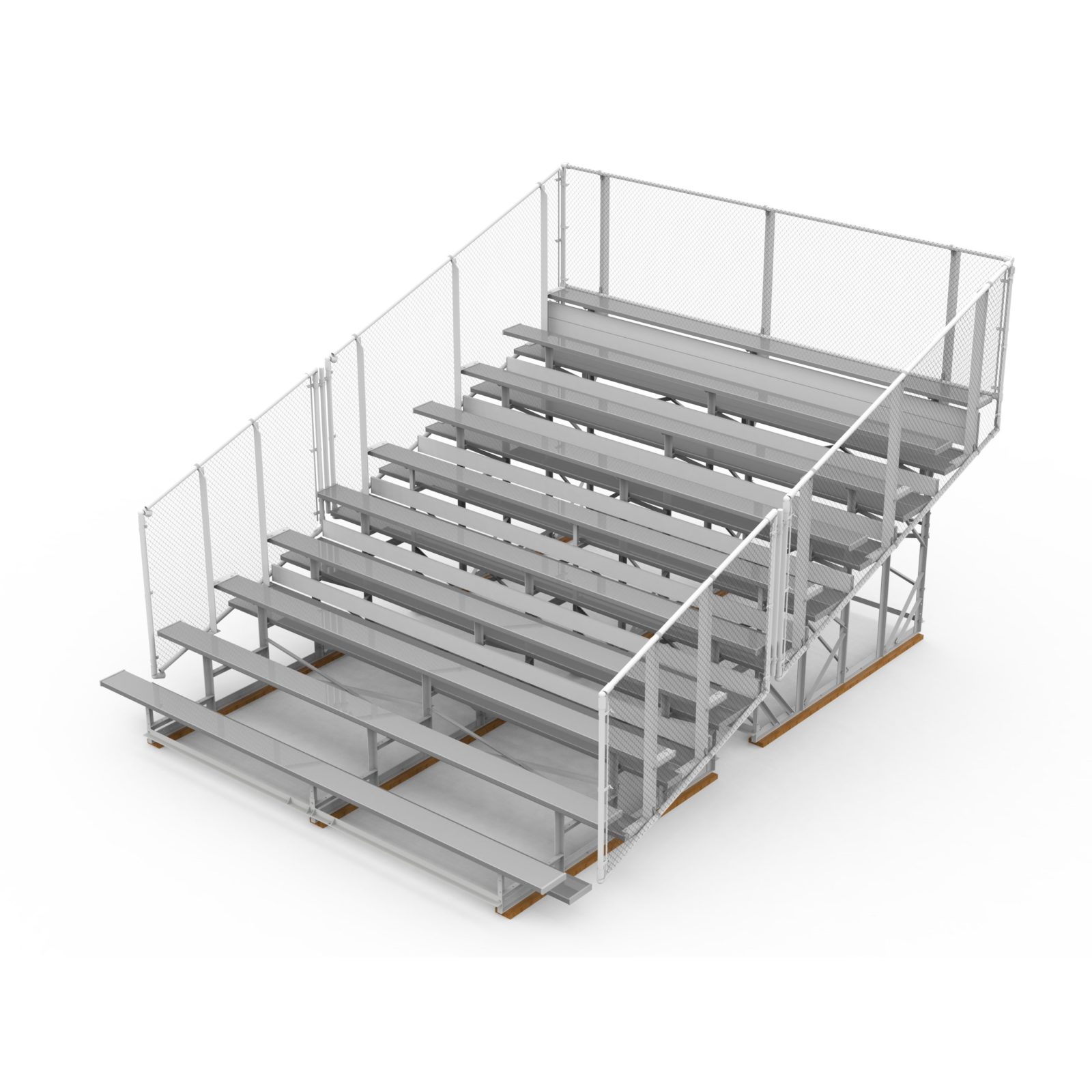 10 Row Transportable Bleacher - Baseline Series - Park Warehouse