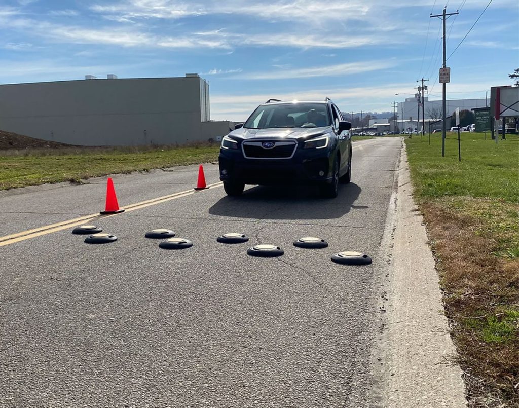 Speed Spots - Portable Speed Bumps (Set of 8) - Park Warehouse